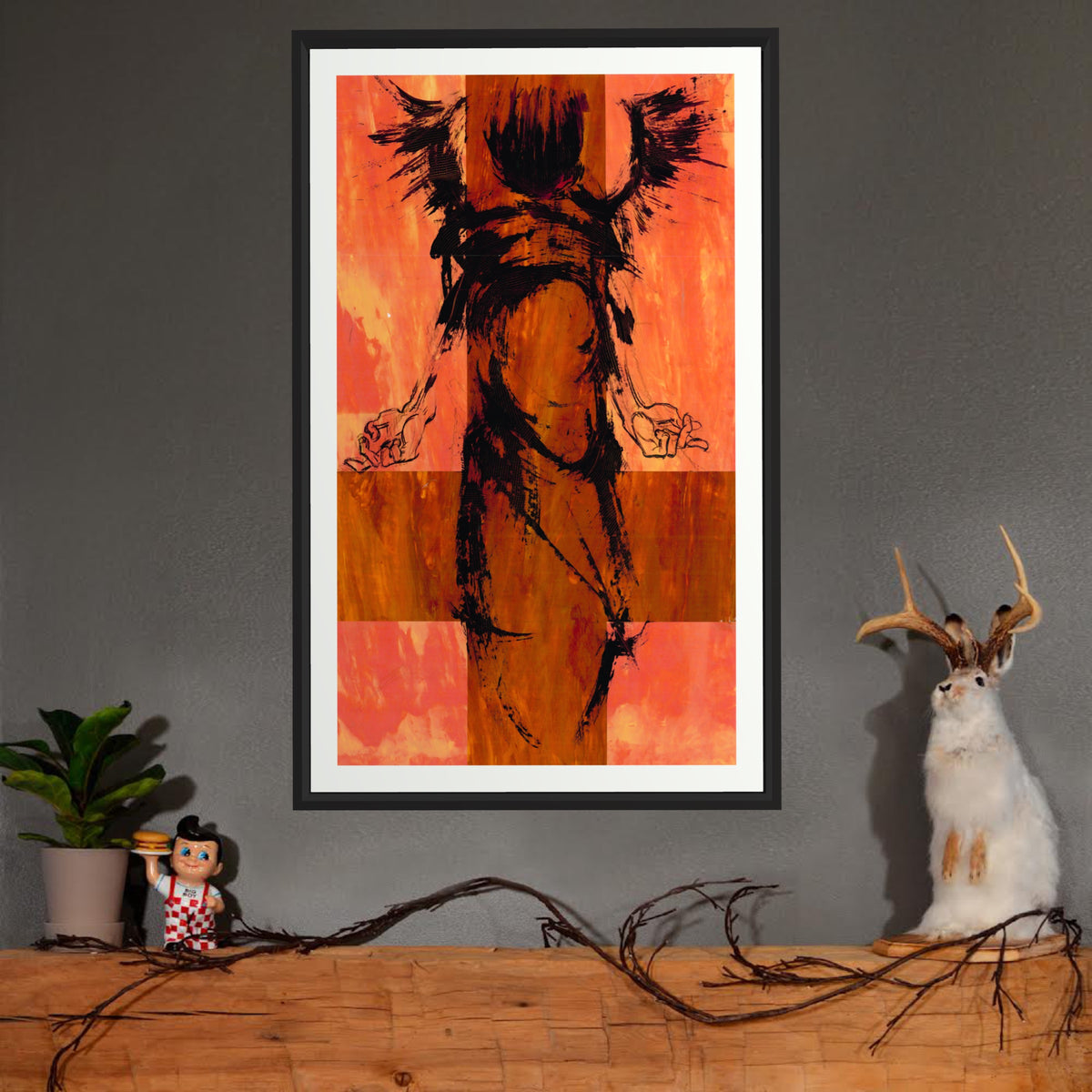 Derek Hess | Limited Edition Prints | Right Here Right Now