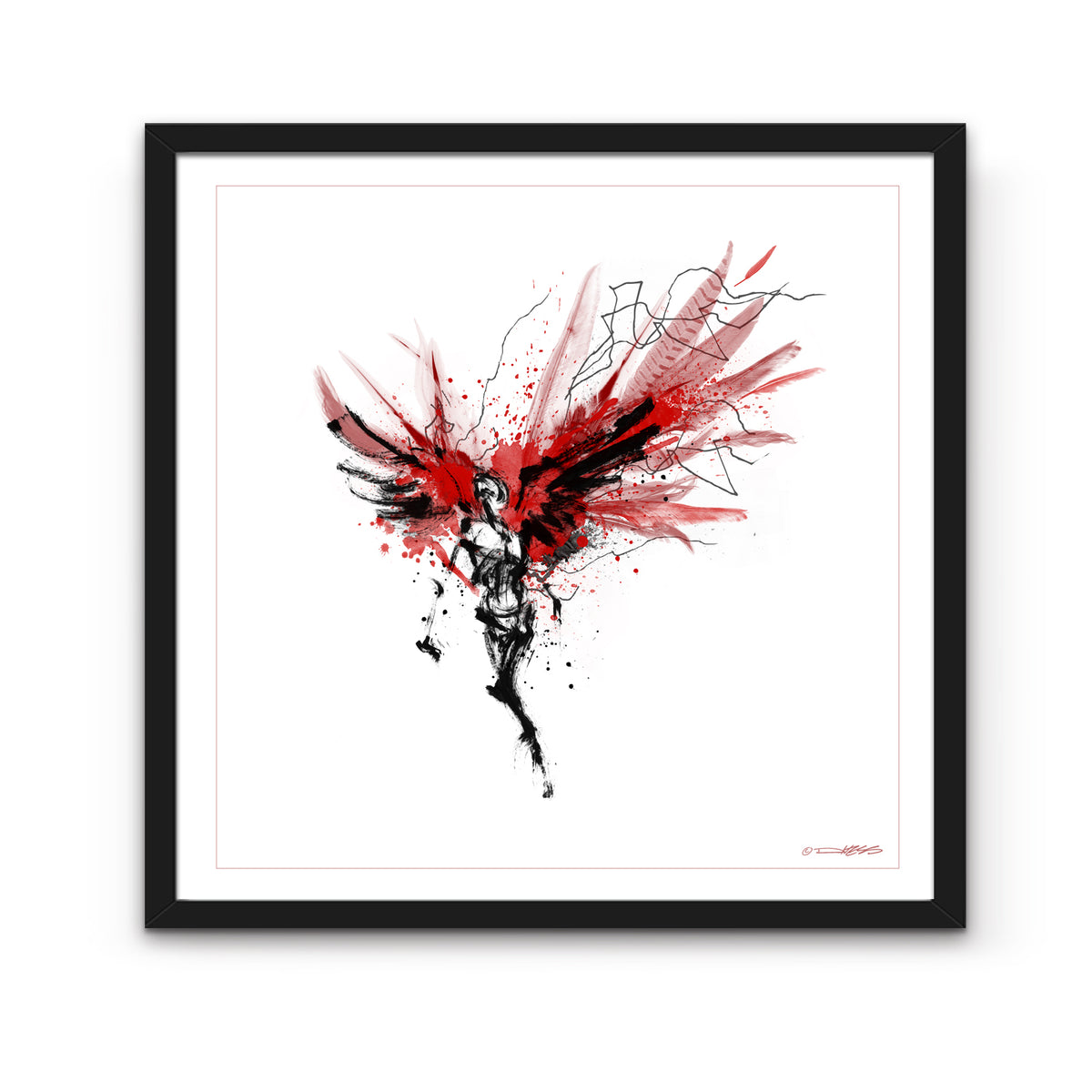 Derek Hess | Limited Edition Print | Ascent