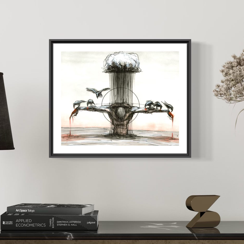 Derek Hess | Limited Edition Print | Flock