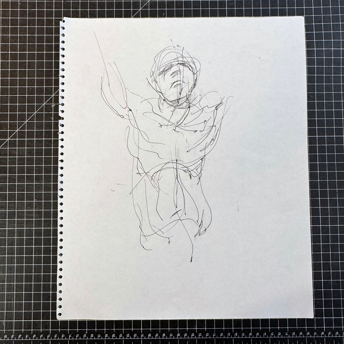 Derek Hess | Artwork | Angel 2 Illustration