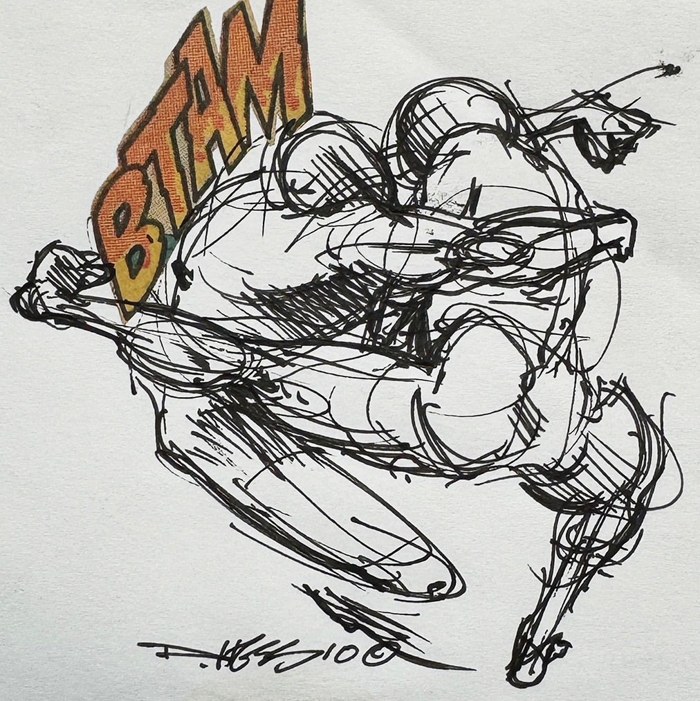 Derek Hess | Original Artwork | BTAM Illustration