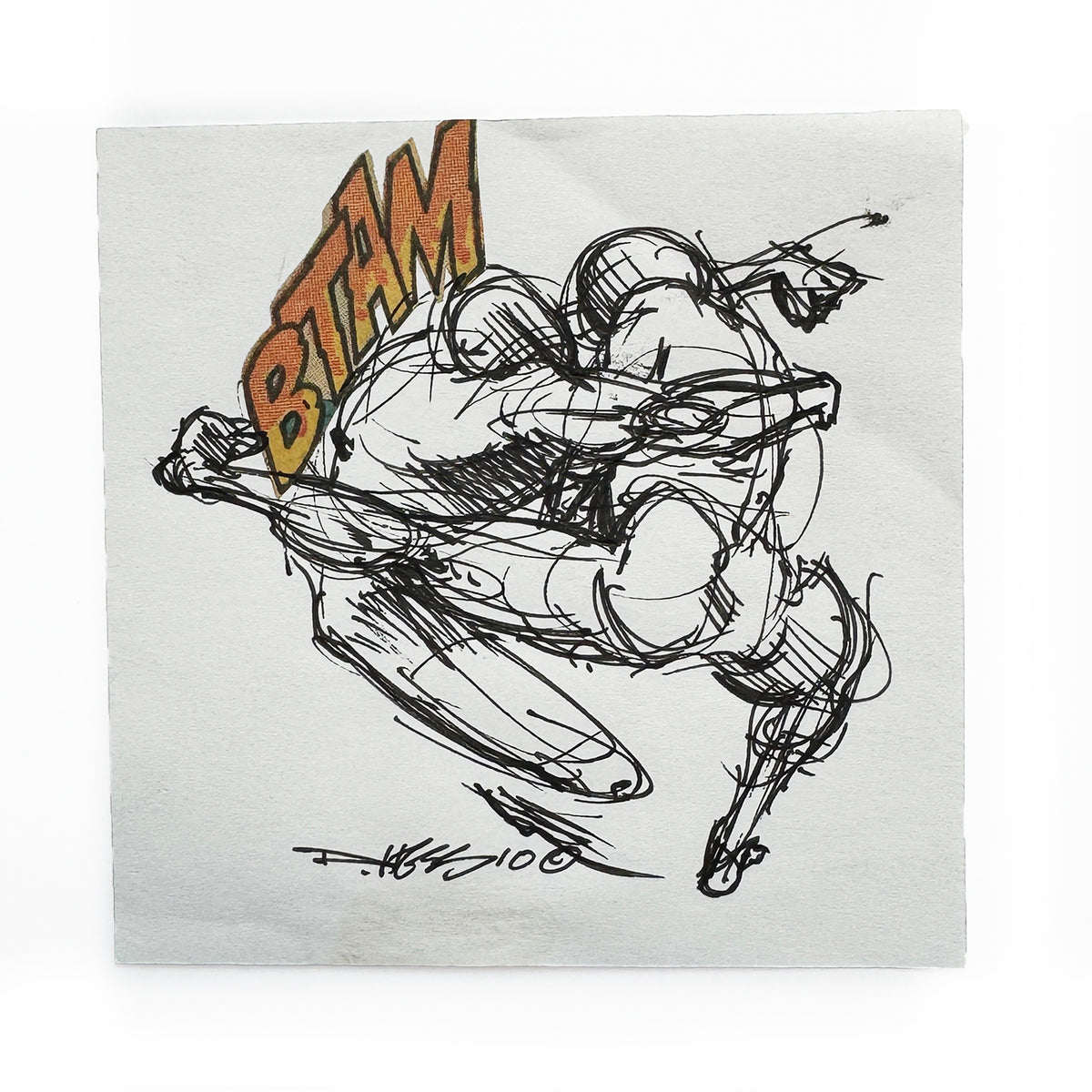 Derek Hess | Original Artwork | BTAM Illustration