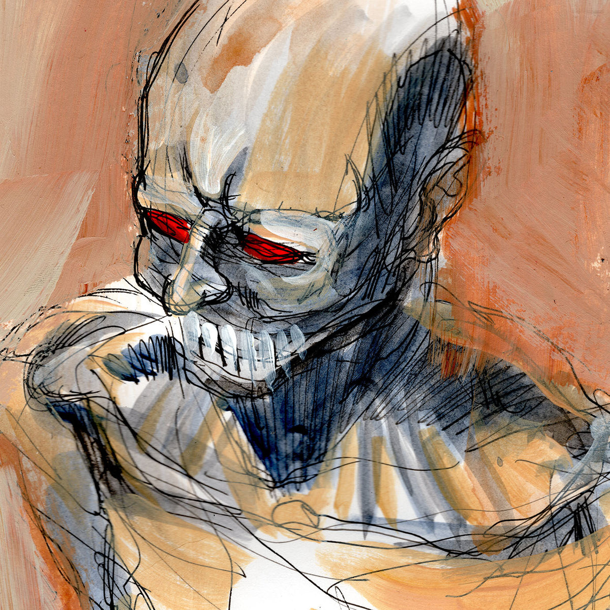 Derek Hess | Original Art | Hello Sunshine