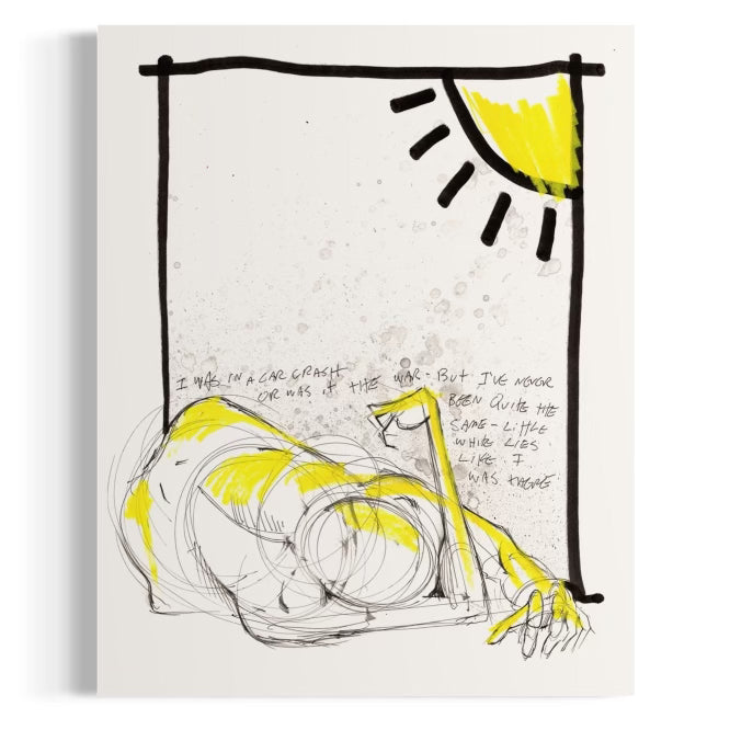 Derek Hess | Illustration | Limited Edition Print |Solar Flares of ...
