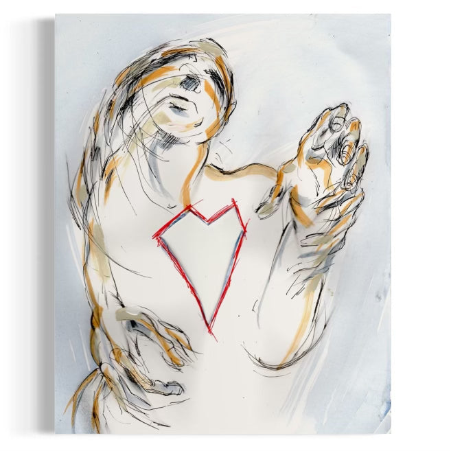 Derek Hess | Illustration | Limited Edition Print | End Up Back at the ...