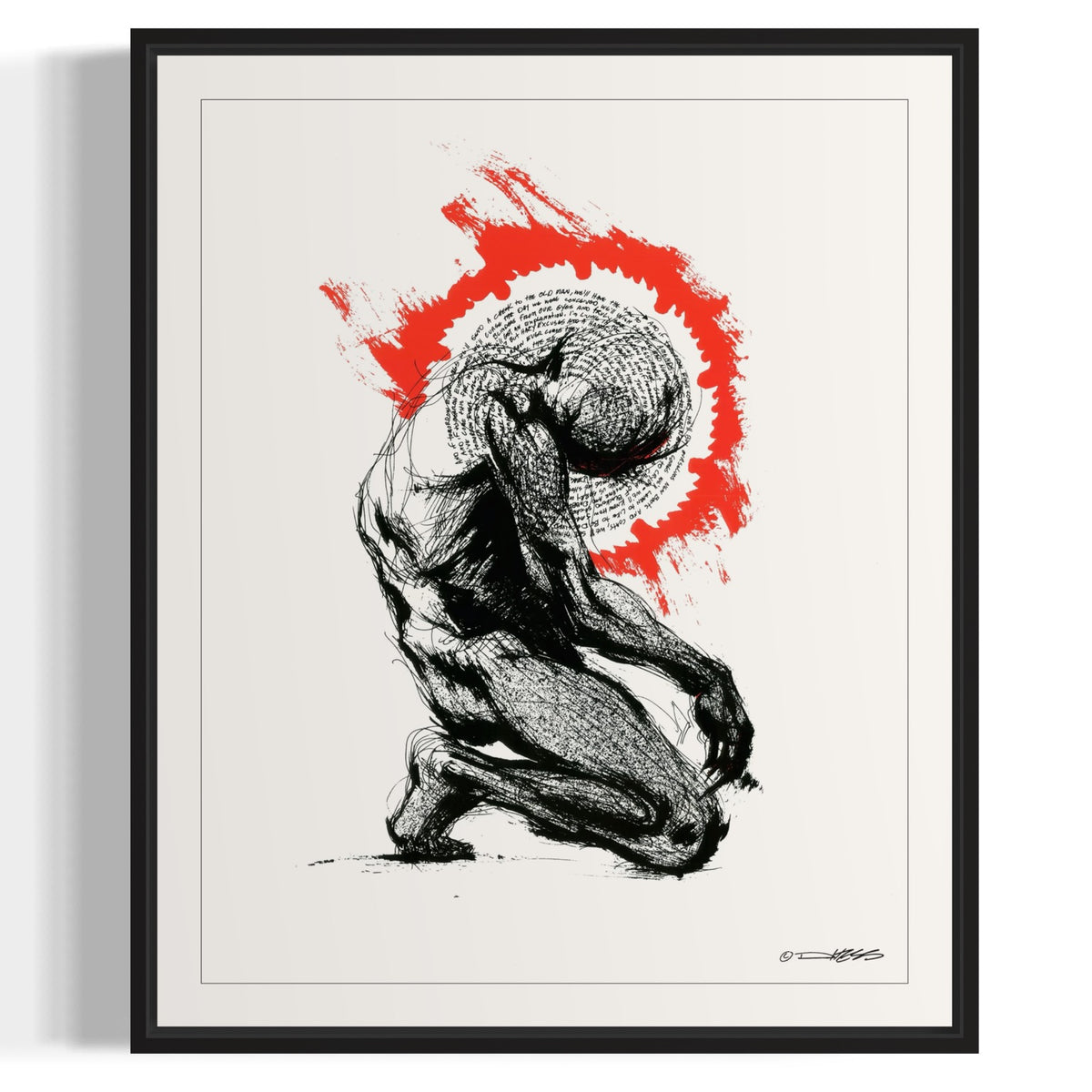 Derek Hess | Greatest Hits | Open Edition Print | Implosion