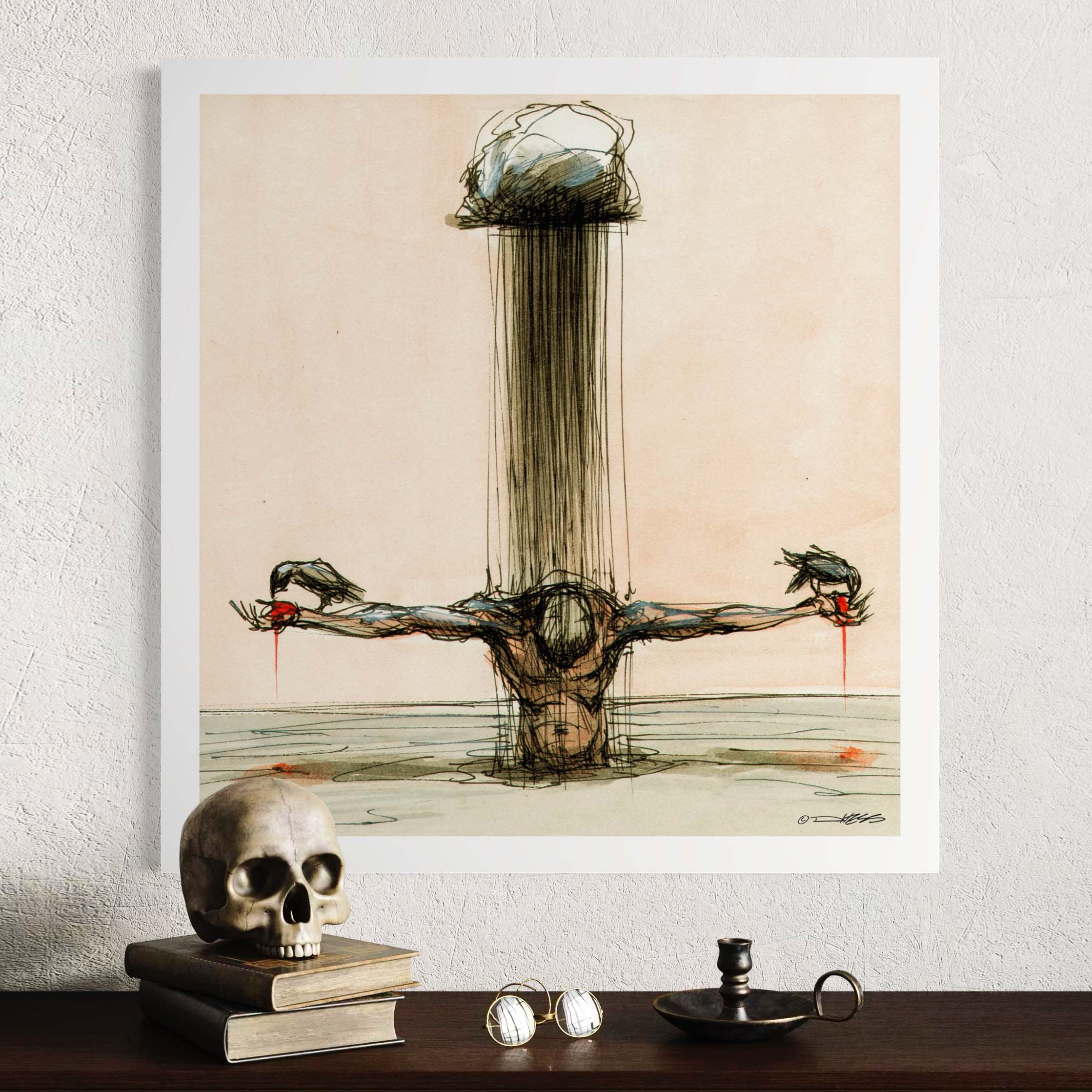 Isolated print by Derek Hess