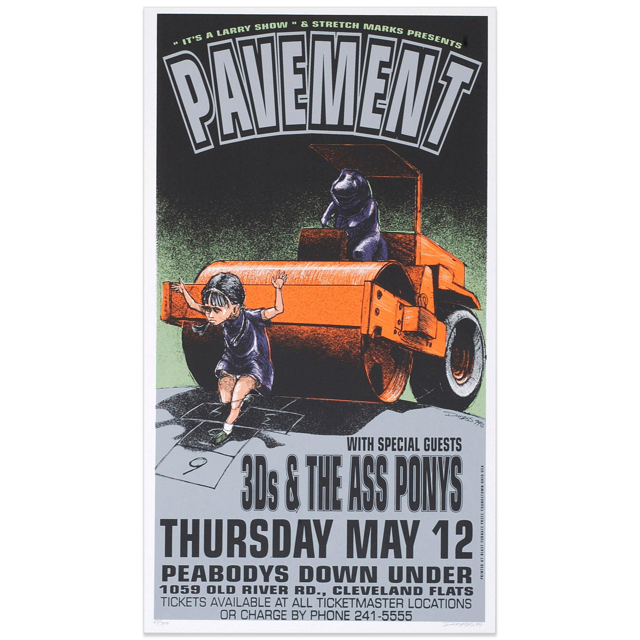 Pavement poster by Derek Hess