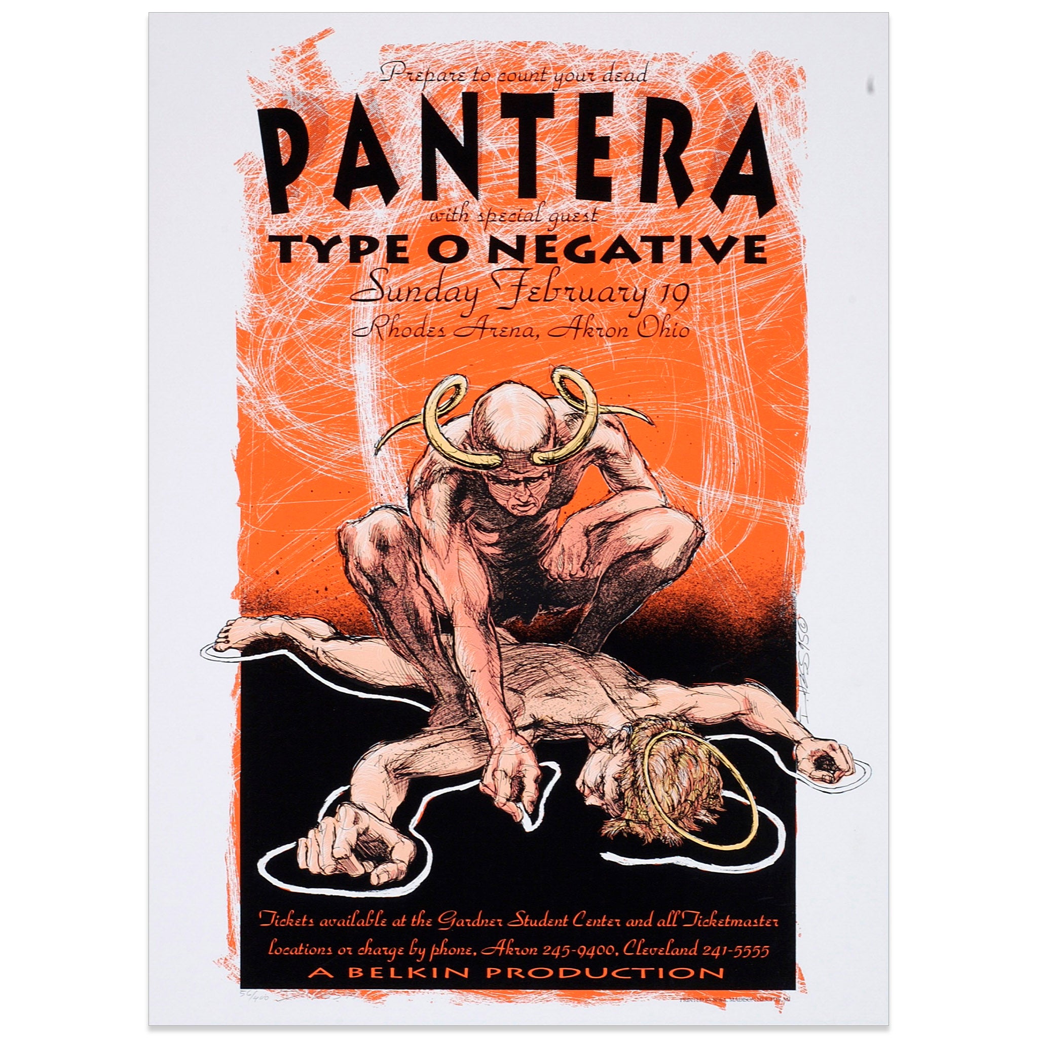 pantera poster art