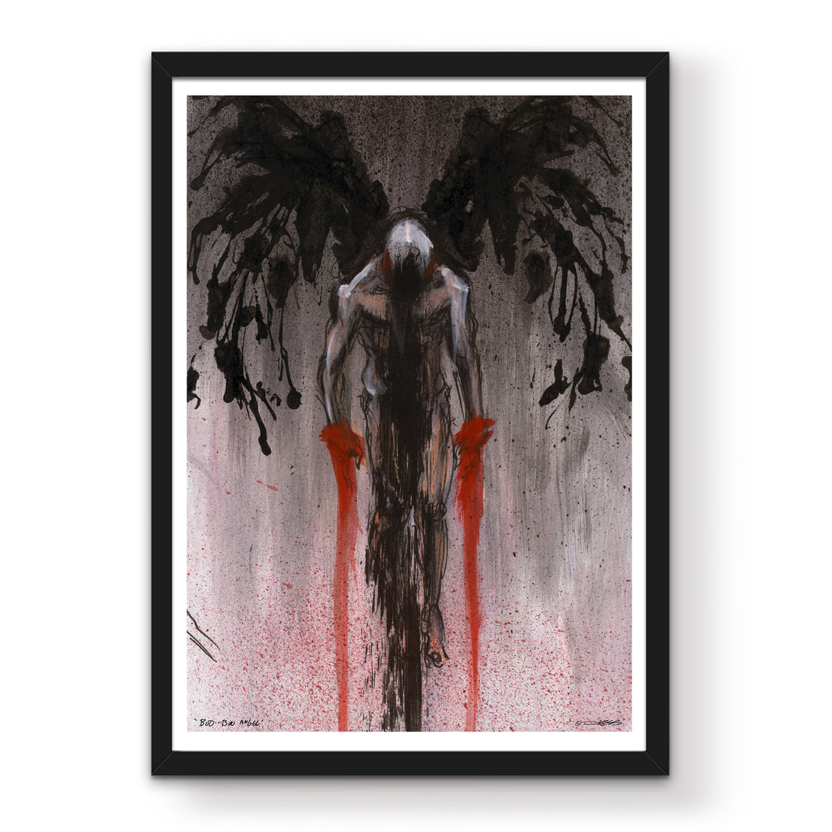 Derek Hess | Open Edition Print | Booboo Angel