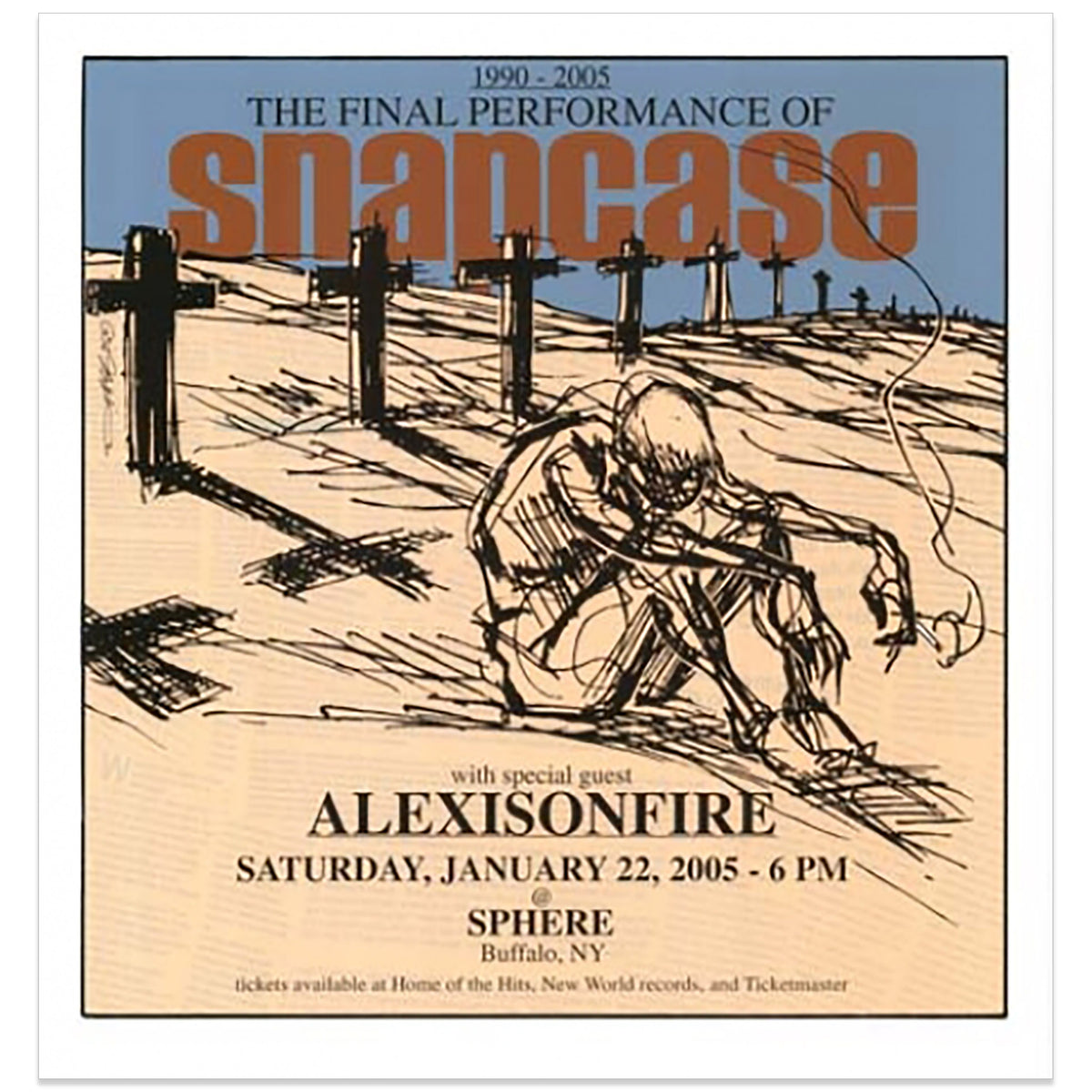 Snapcase Poster by Derek Hess